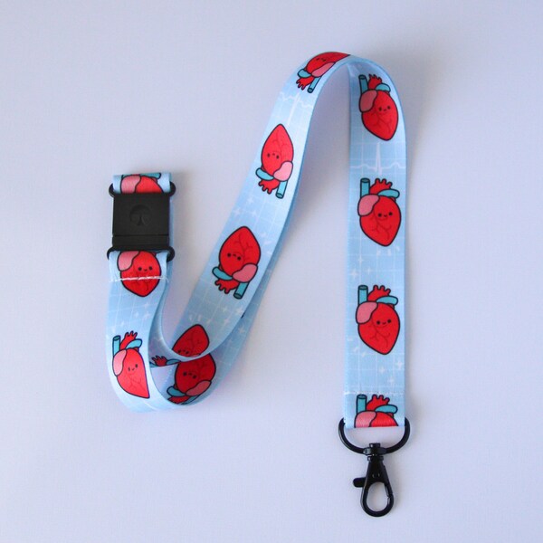 Heart Lanyard Cardiology - Etsy