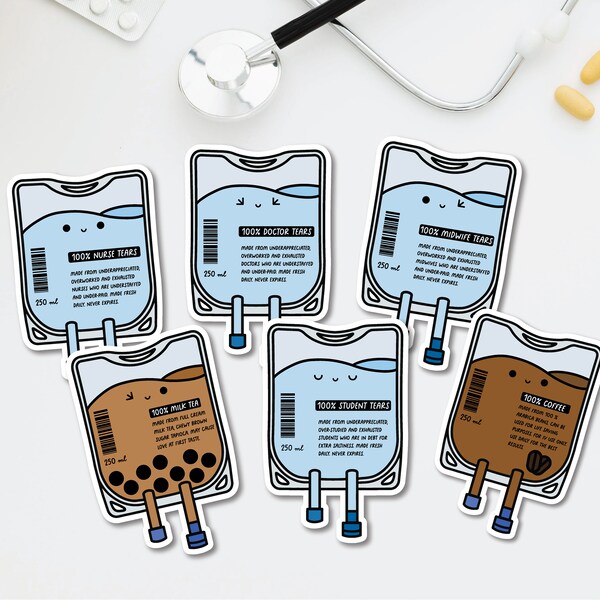 Boba Tea Sticker - Etsy