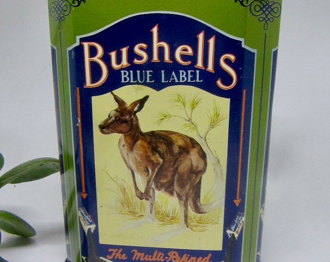 Australian Bushells Blue Label Tea Tin 1883-1983 - Australian Animals ...