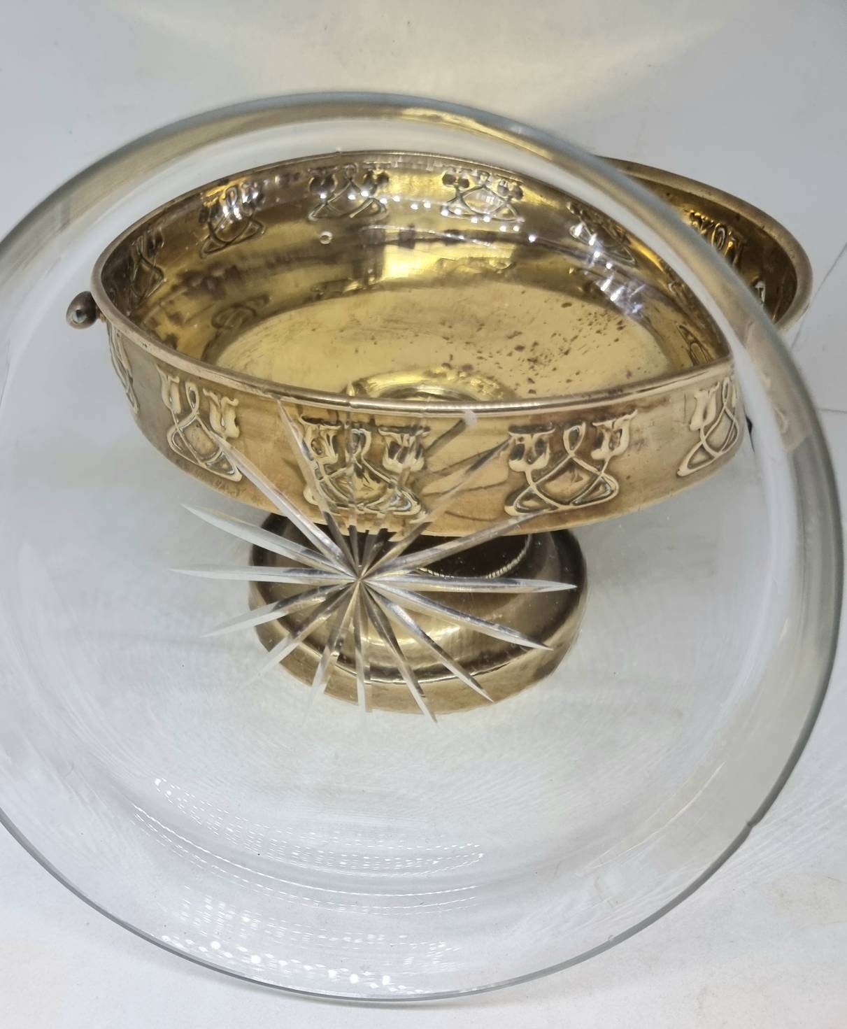 Antique Beldray Art Nouveau Brass Bowl or Comport With - Etsy Australia