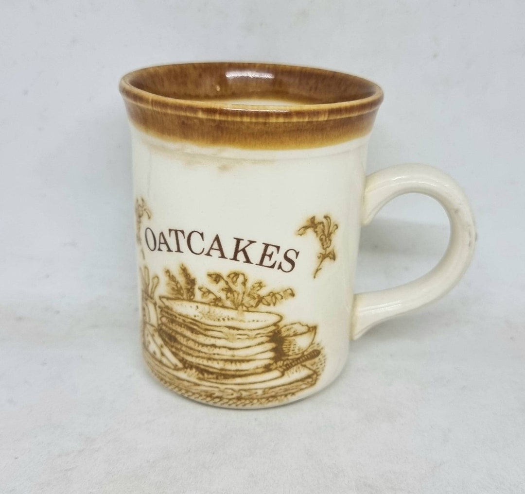 Vintage English Mug Bilton's Oatcakes Recipe Mug - Etsy