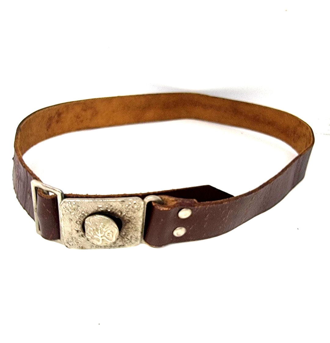 Vintage Girl Guide Belt Australia Belt - Size 32 Inch or 80 Cm Long ...