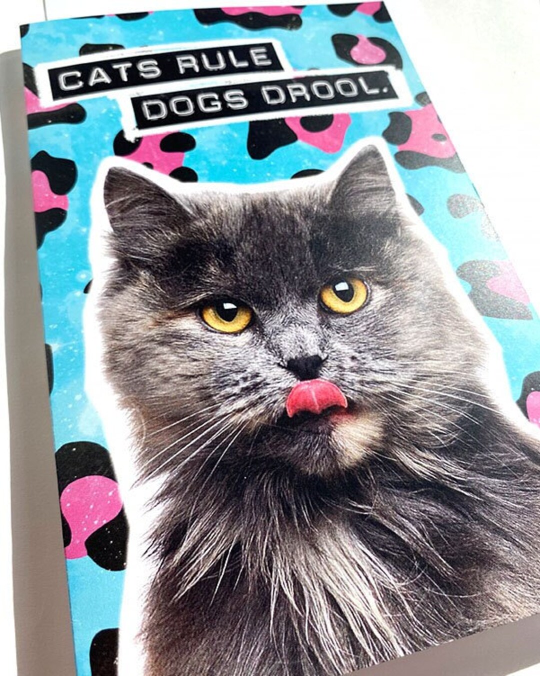 Cats Rule, Dogs Drool, Greetings Card, Funny Card - Etsy
