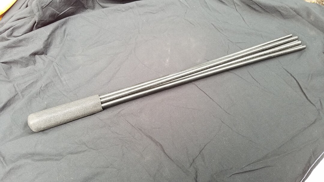 7 Cane Beater: 24" Long Delrin X 7 With Black Foam Handle BDSM Cane ...
