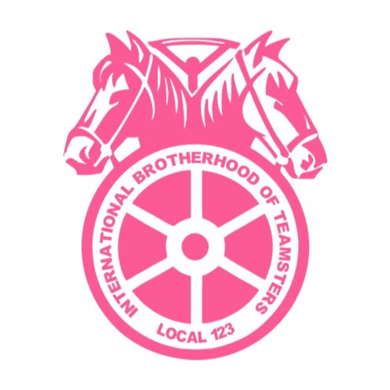 Teamster Union IBT Logo Vinyl Auto Decal Color with Custom | Etsy