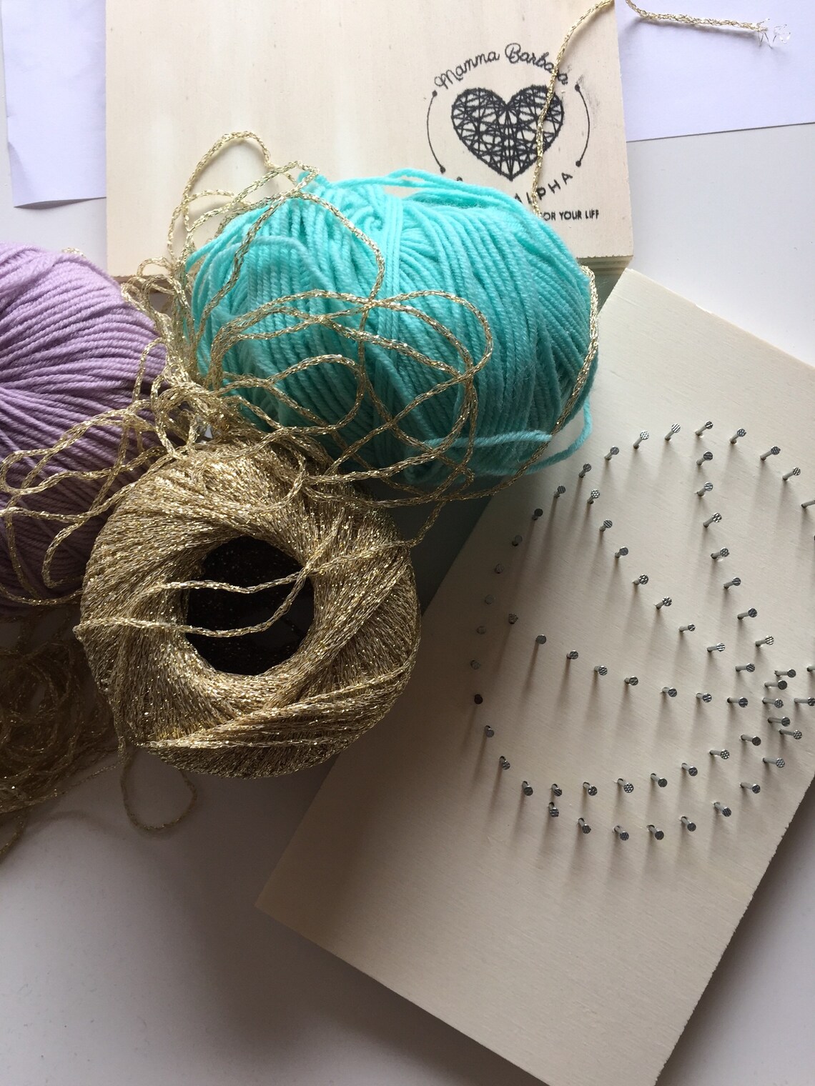 Easter Egg Kit in String Art, Easter DIY String Art, Easy Tutorial in ...