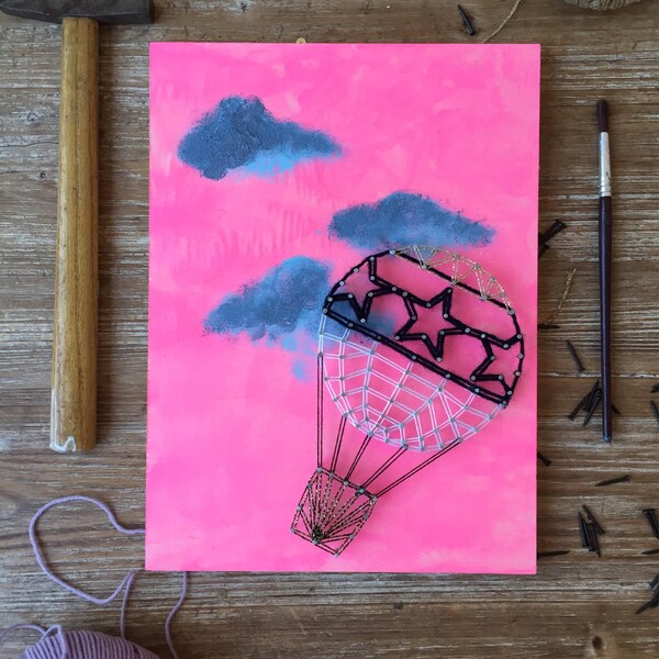 Sunset String Art - Etsy