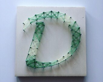 CUSTOM Letter String Art - Etsy