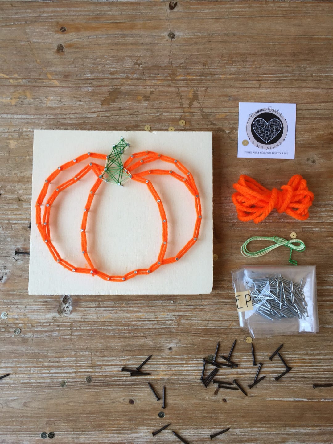 DIY String Art Kit for Halloween, Pumpkin Kit for Halloween, Easy ...