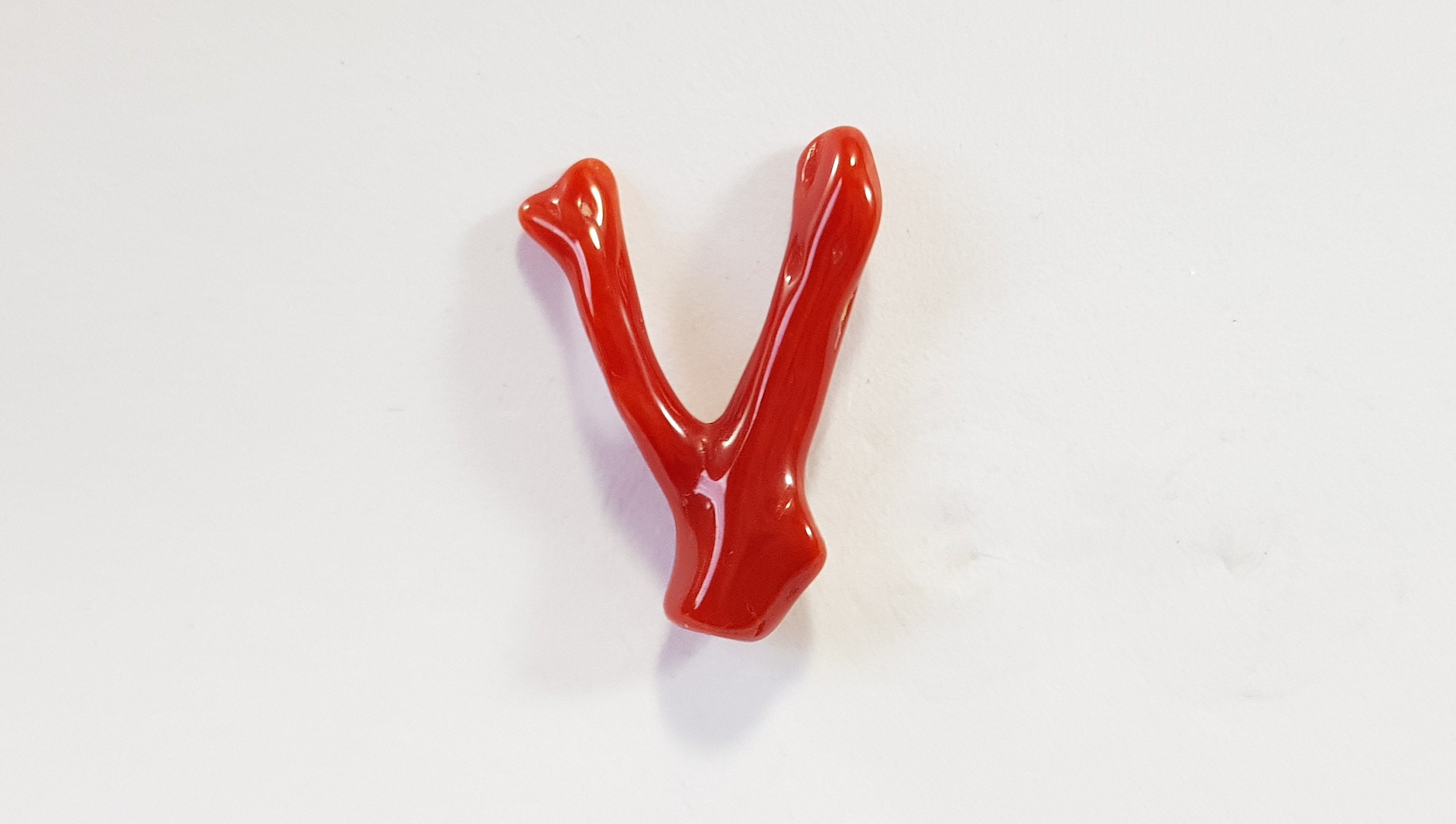 Red Coral Pin Lapel Mediterranean Italian MieleCorals Coraille Koraal ...