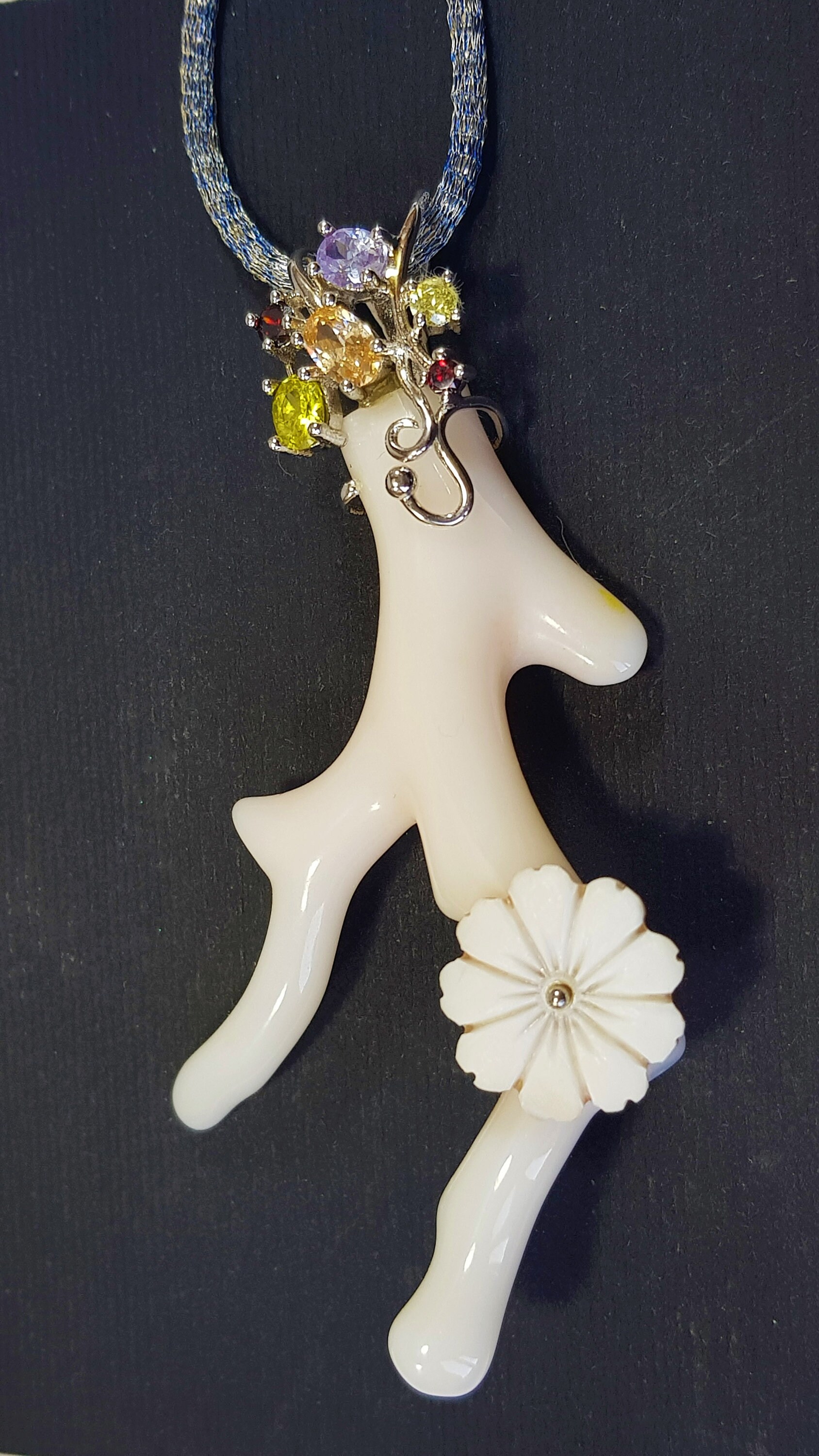 RESERVED PAT Coral Pendant Branch Coral, Pendant, Pink Coral, Coral Pendant,Handmade Cameo ...