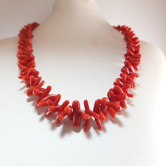 Italian coral necklace store