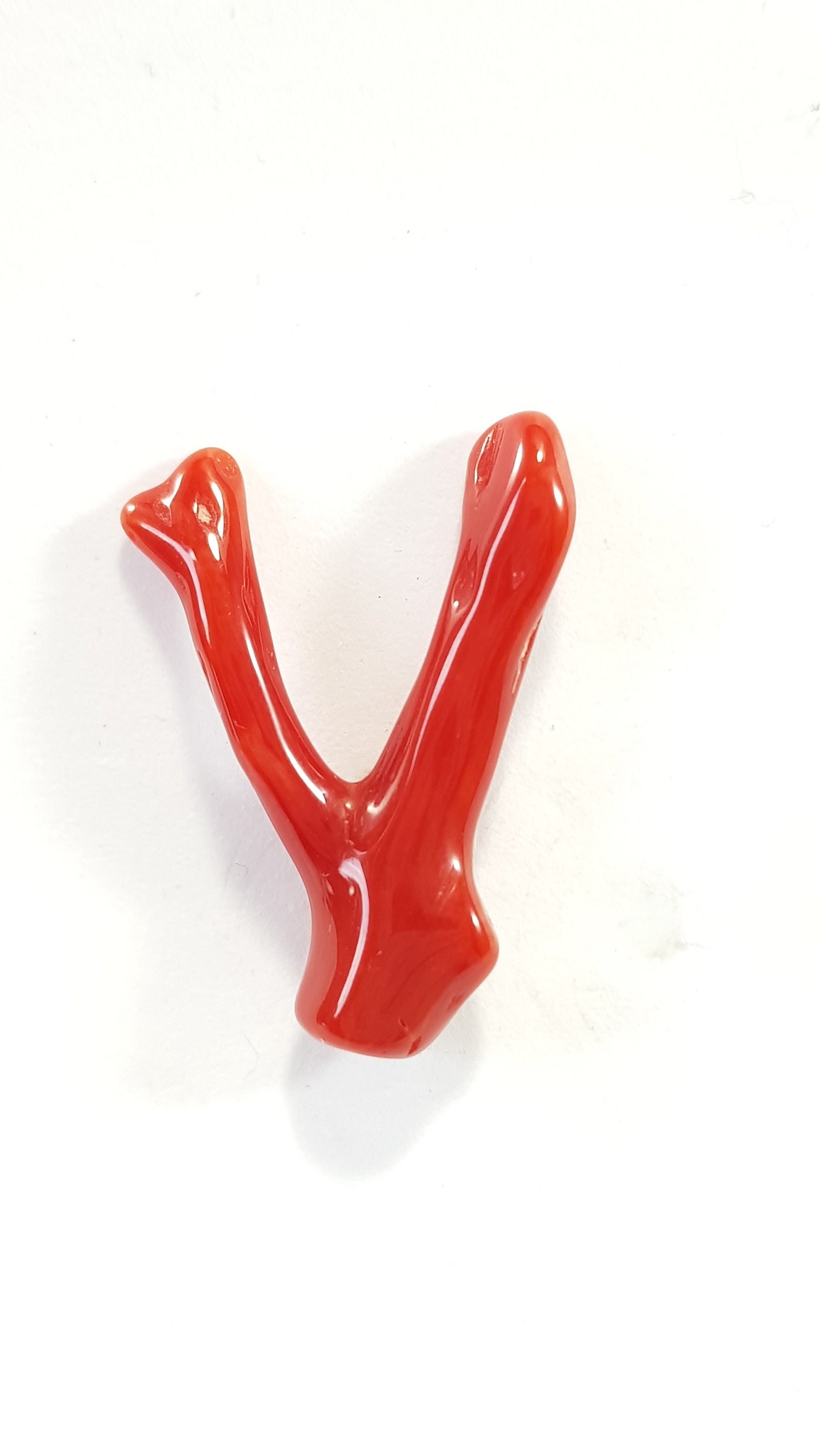 Red Coral Pin Lapel Mediterranean Italian MieleCorals Coraille Koraal ...