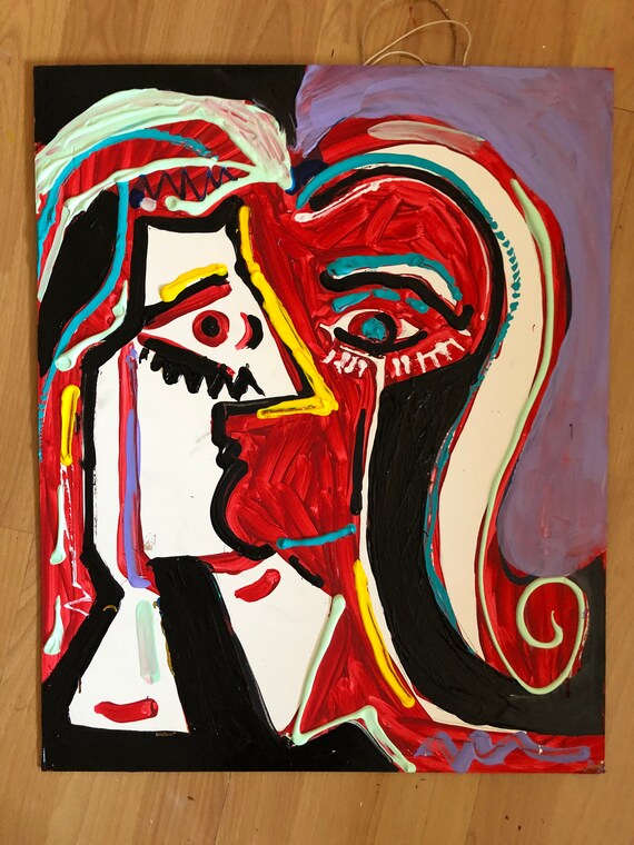 picasso Picasso style portrait picasso painting cubist portrait cubist ...