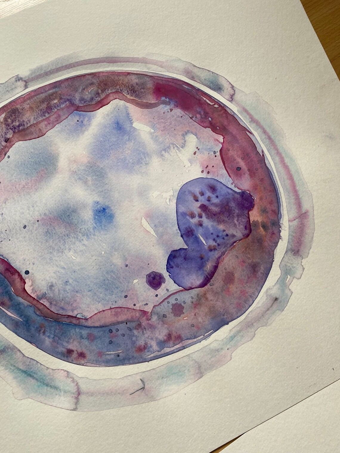 Embryo Painting Embryo Watercolor Painting Embryo Art Baby - Etsy