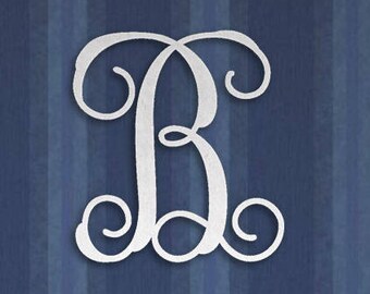 Monogram letter b | Etsy