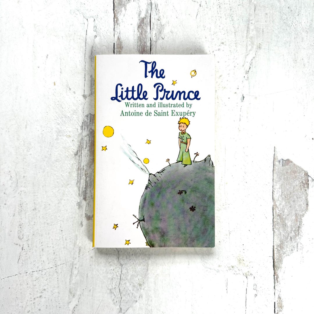 Vintage Children's Book the Little Prince Illustrated Paperback - Etsy