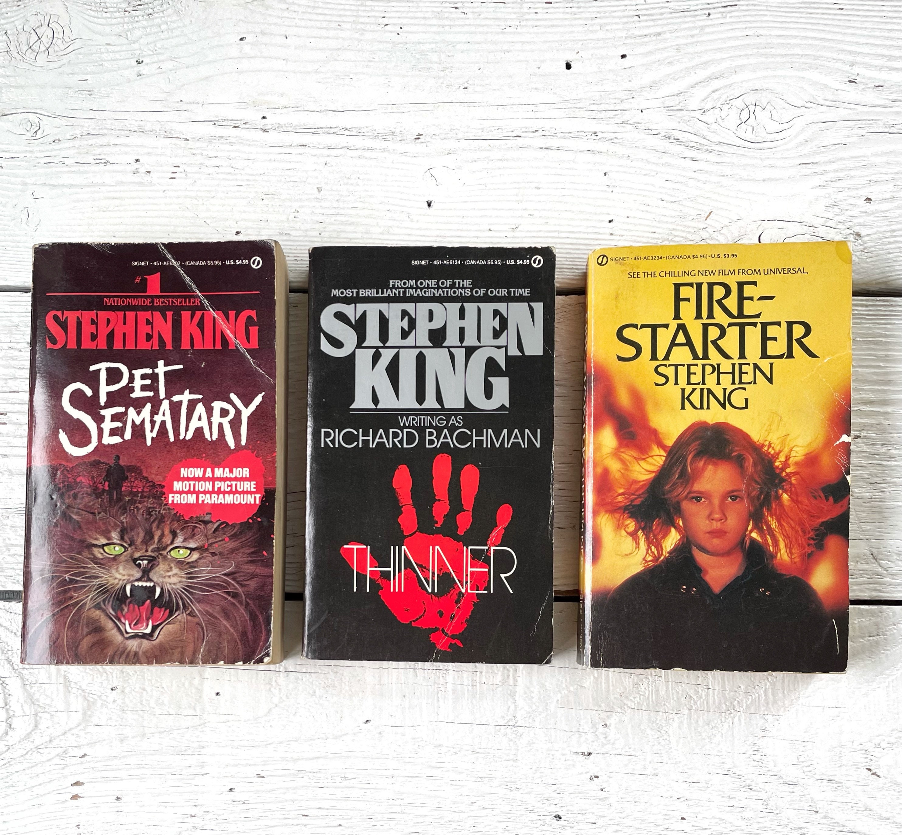 Vintage Horror Book Stephen King Dead Zone Dark Half The Stand | Etsy