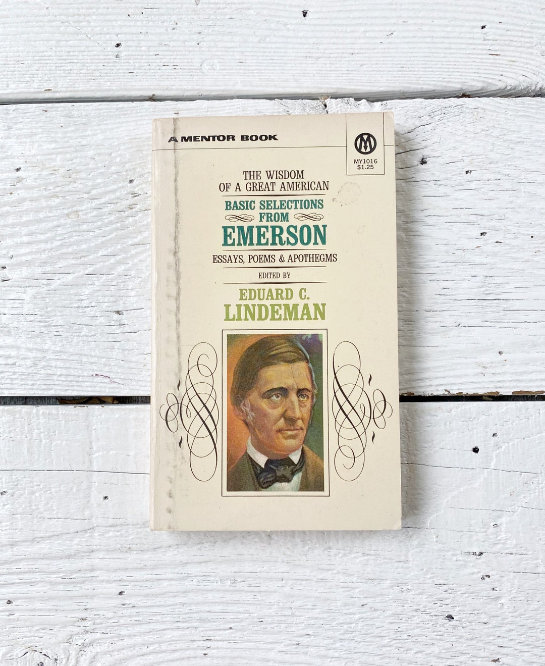 Vintage Poetry Book/essays, Poems & Apothegms From Emerson/paperback ...