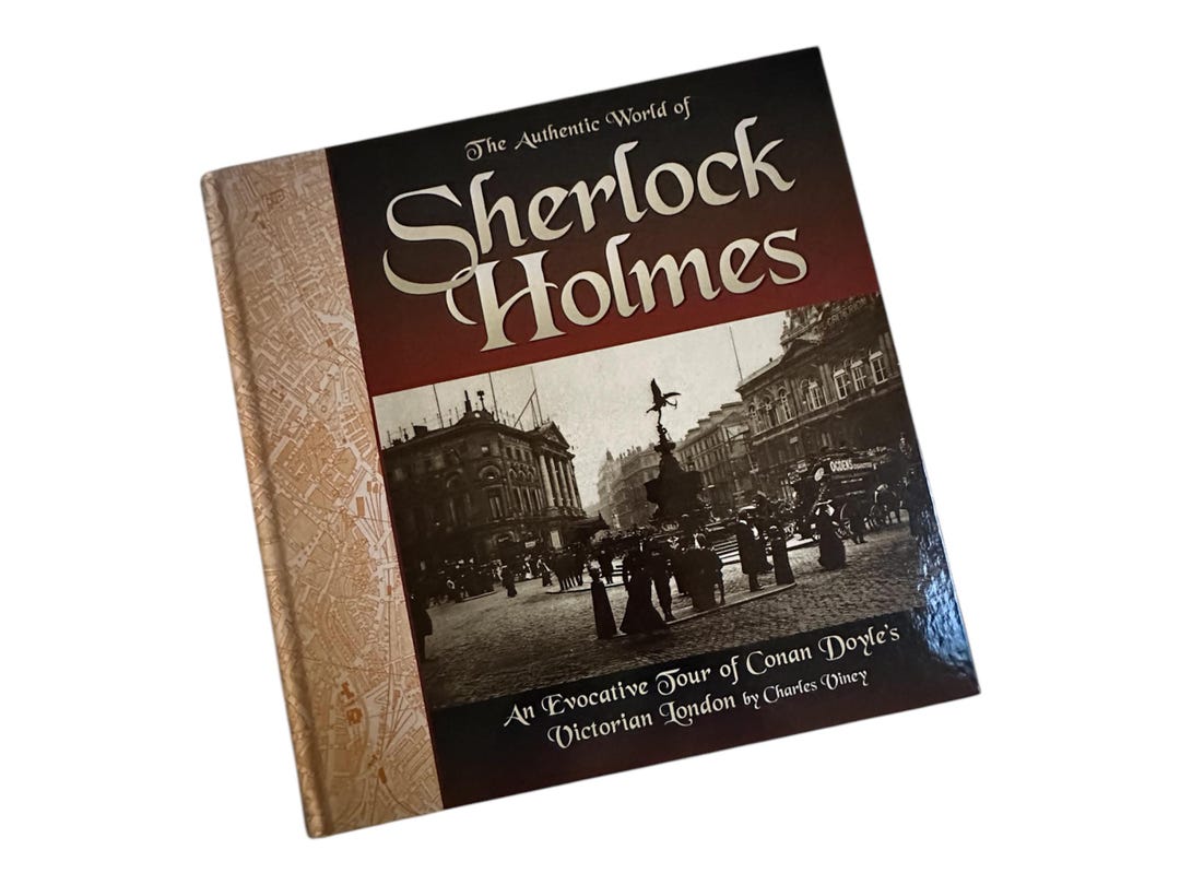 Vintage Book Sherlock Holmes History Photographs Pictures Victorian - Etsy