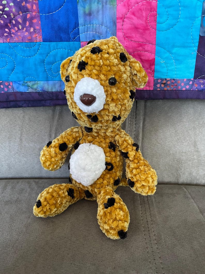 Leopold Leopard Stuffed Toy Pattern by Sweet Softies - Etsy