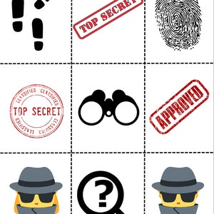 Spy Scavenger Hunt - Etsy