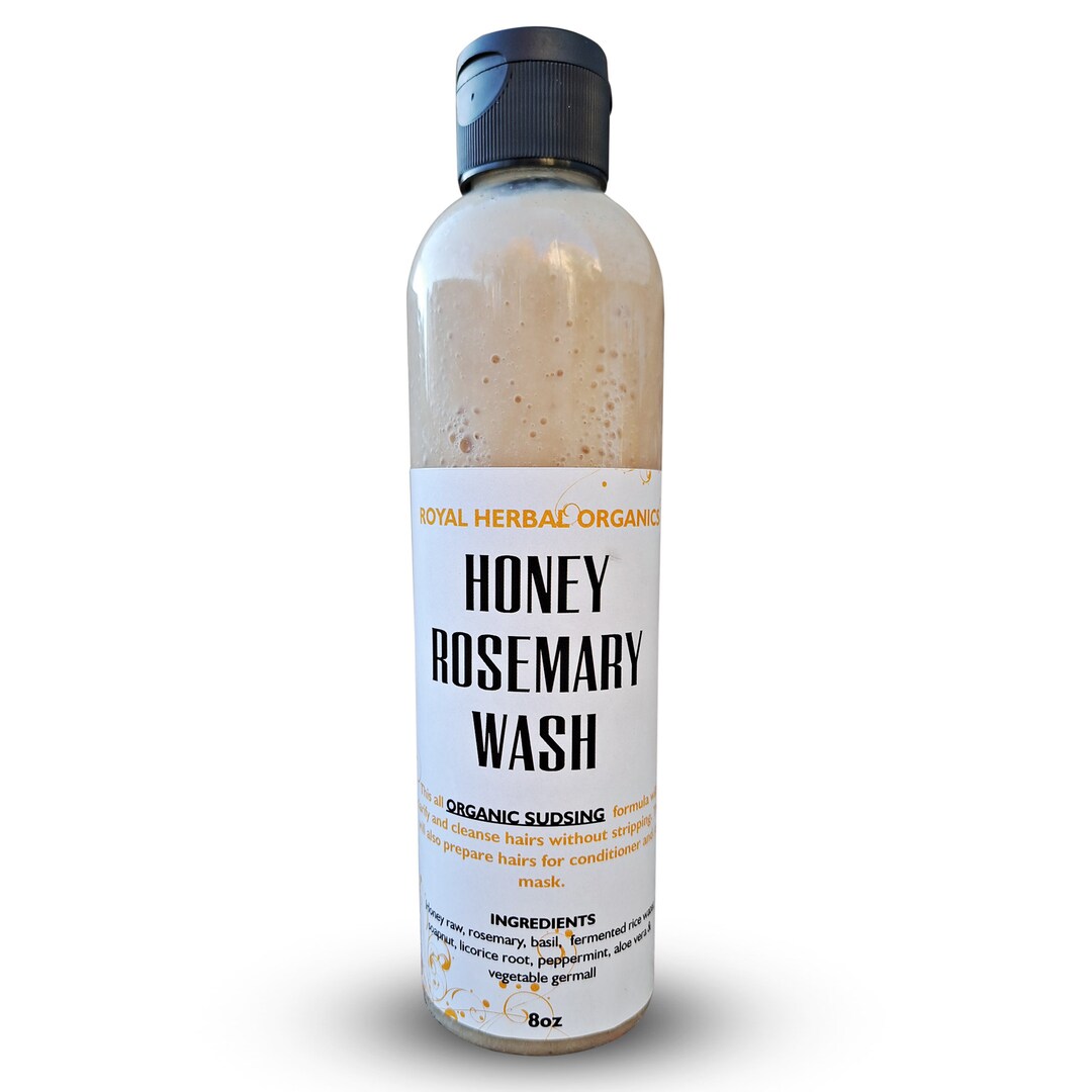 HONEY ROSEMARY Wash Shampoo for Hairs | Fermented Hair Wash With Honey ...