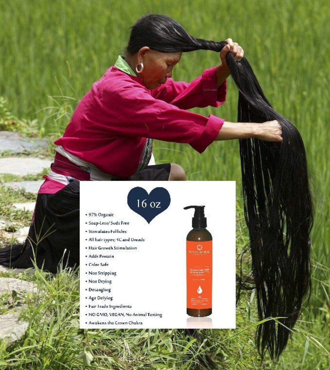 BEST Fermented Rice Shampoo Rice Wash Shampoo Fast Growth - Etsy