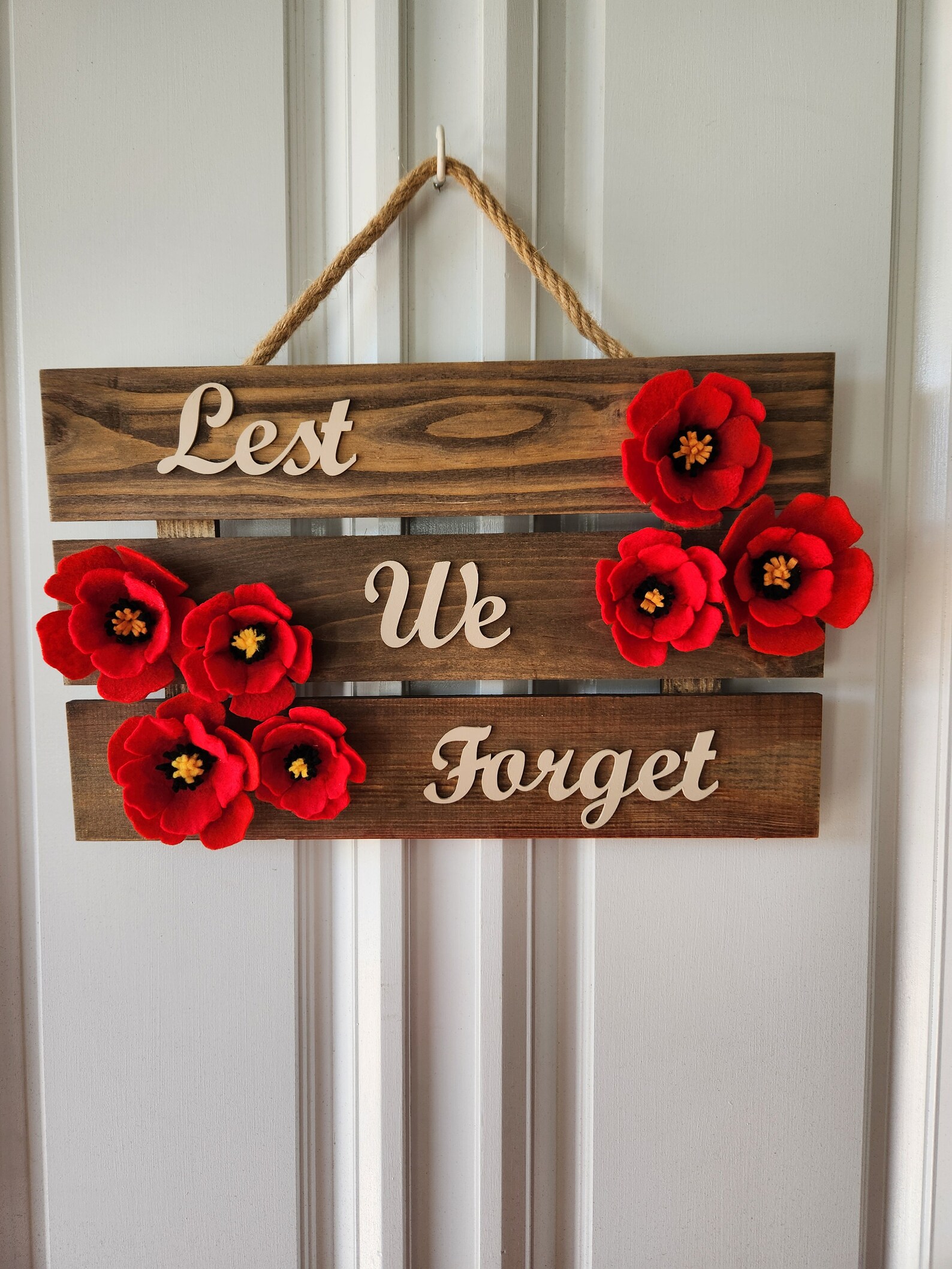 ANZAC Day Commemorative Sign -lest We Forget - Etsy Australia