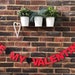 Be My Valentine's Banner. Valentine's Day Decoration - Etsy