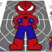 Spiderman – C2C – Row by Row – Written Instructions – Graph – PDF ...