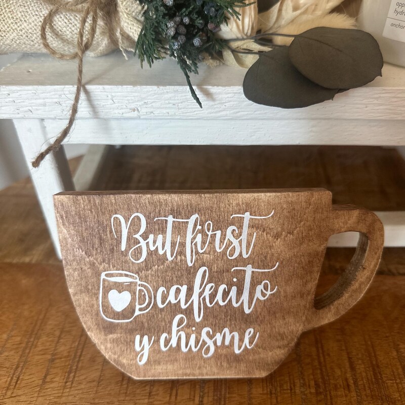 Cafecito Sign - Etsy