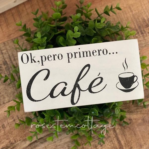 Wooden Coffee Sign - Etsy