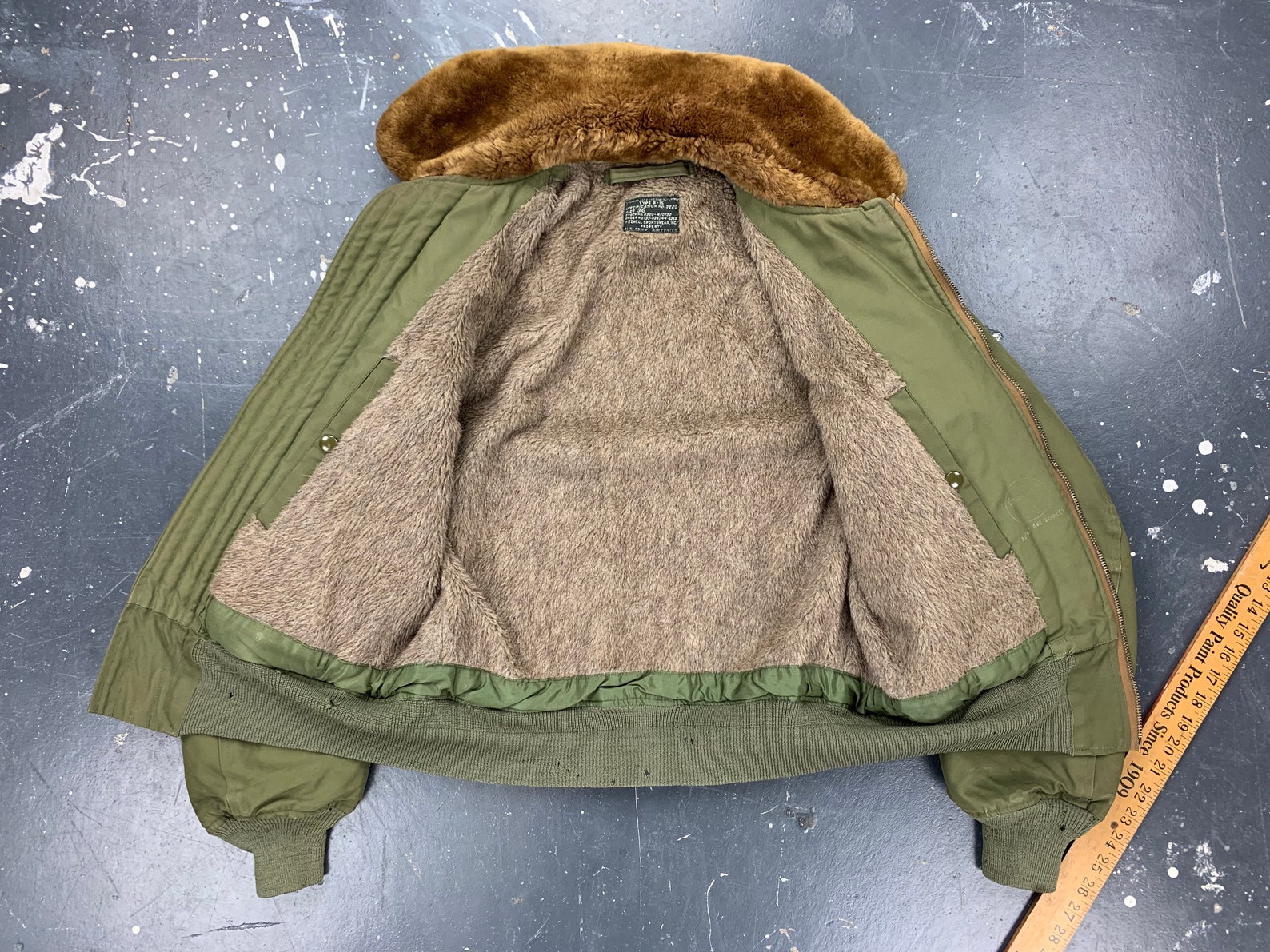 USAAF B-15 Flight Jacket 40s Military Vintage Size 36 | Etsy