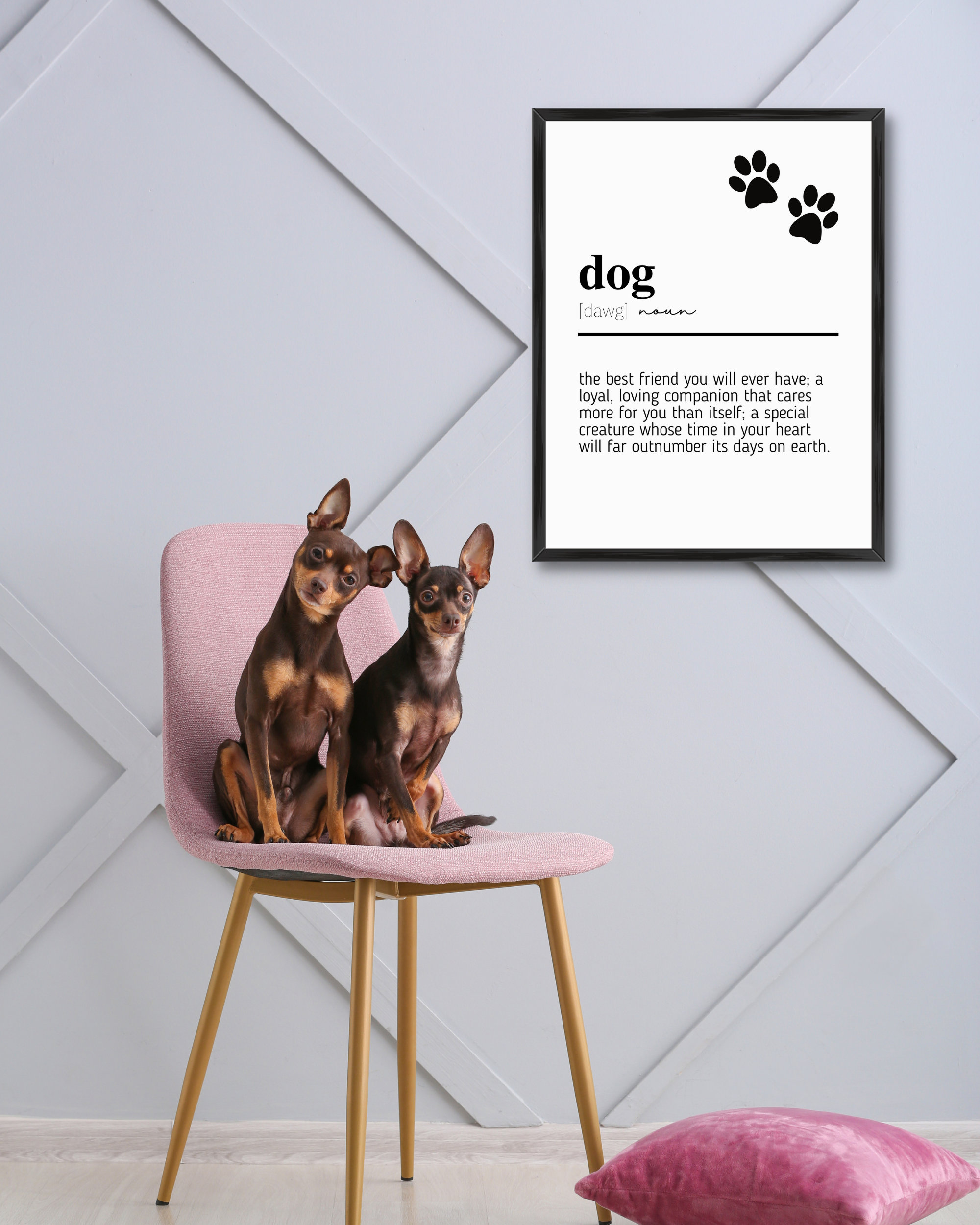Dog Quote Dog Meaning Dog Definition Dog Love Dog Love Quote Dog Wall ...