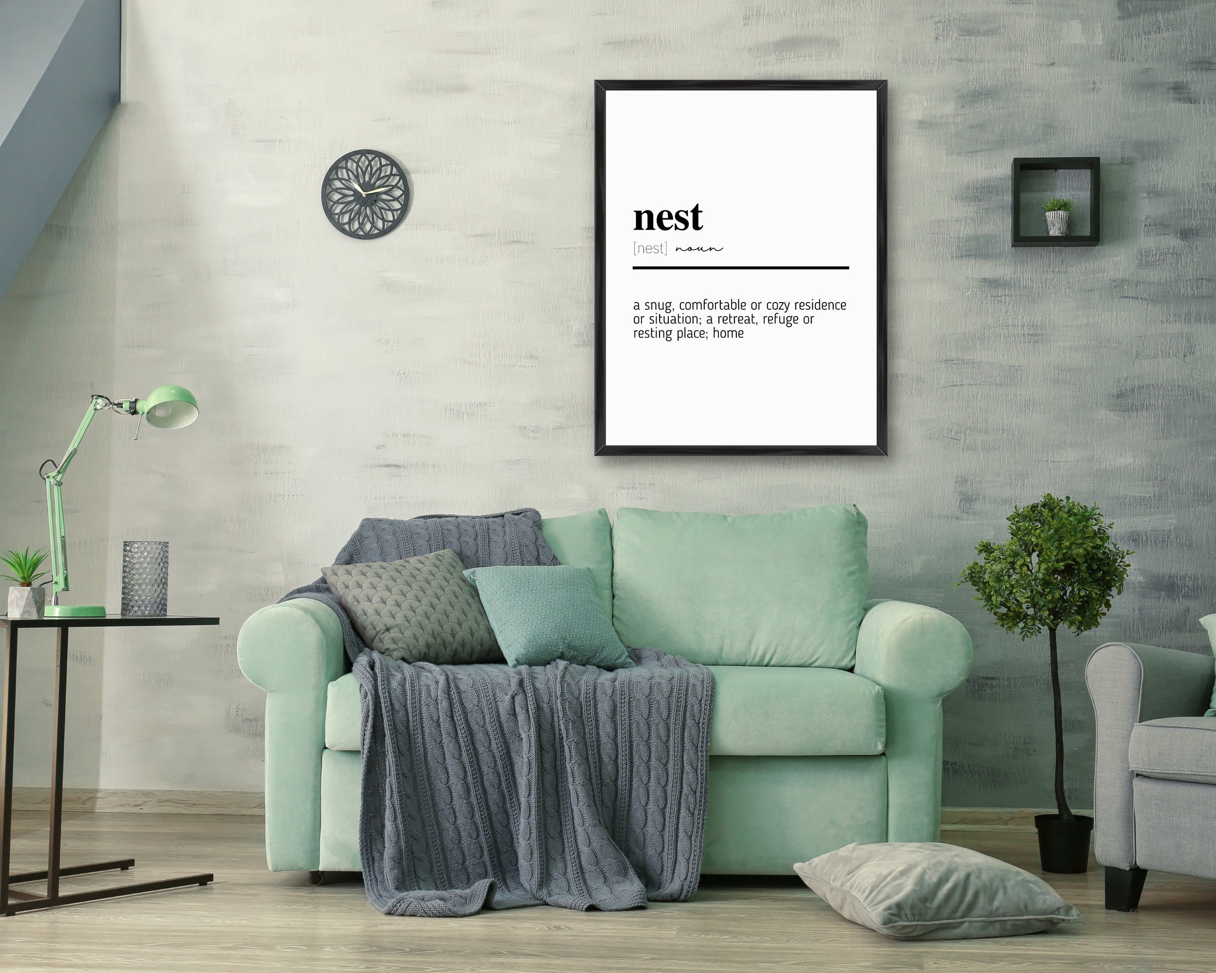 Nest Decor | Farmhouse Decor | Nest Definition | Nest Quote | Home ...