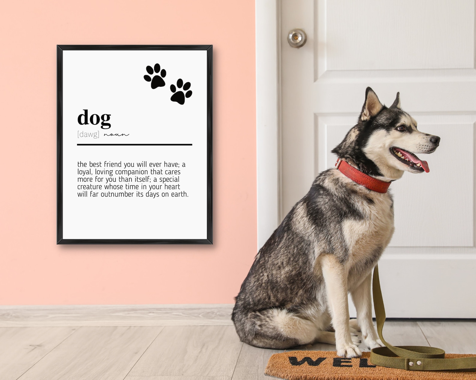Dog Quote Dog Meaning Dog Definition Dog Love Dog Love - Etsy