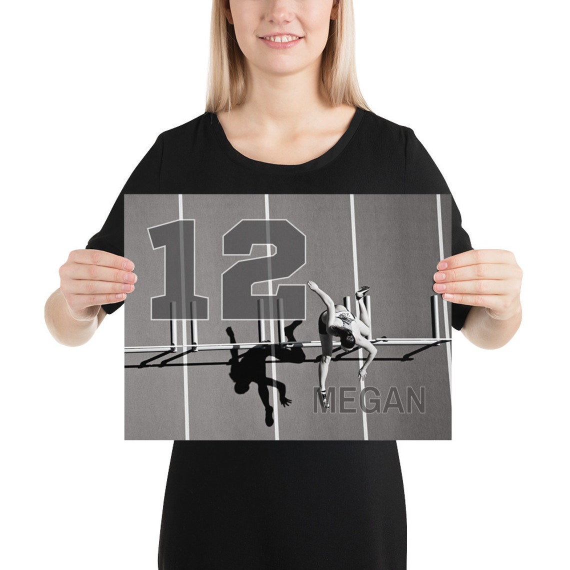 Customized Track Art | Sports Wall Decor With Name | Track and Field ...
