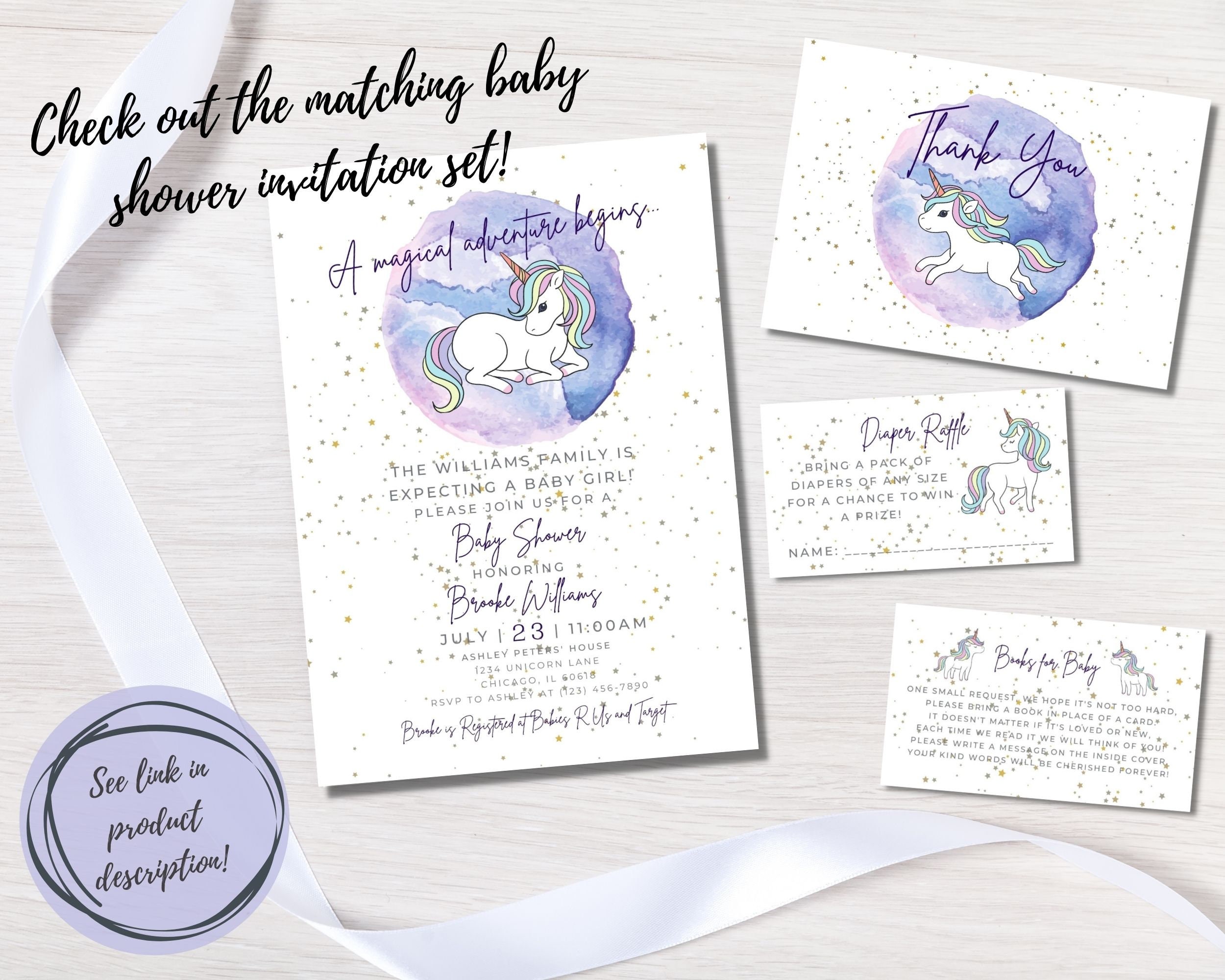Baby Shower Games Unicorn Baby Shower Games PRINTABLE Baby | Etsy