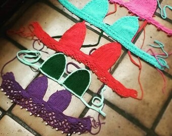 Crochet bra | Etsy
