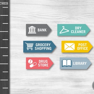 Errand Running Planner Stickers by Sticker Squirrel - Planning ...