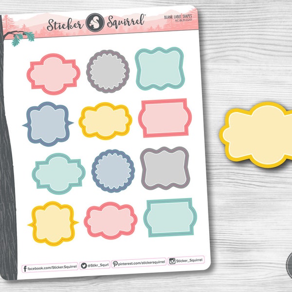 Custom Write on Stickers - Etsy