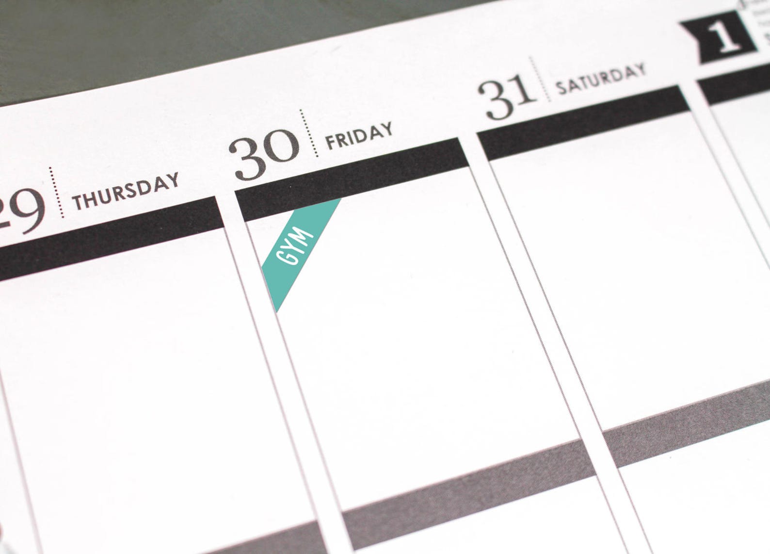 Gym Corner Planner Stickers Workout Reminder Fitness - Etsy