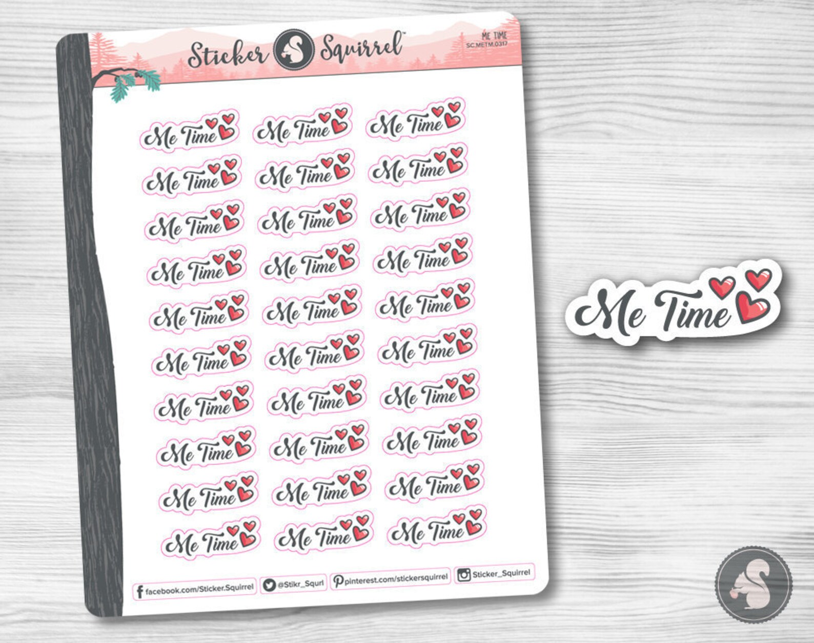 Me Time Planner Stickers Healthy Happy Calm Serene Timeout - Etsy
