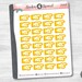 Blood Pressure Monitor Planner Stickers Write on Health Tracker Bp ...