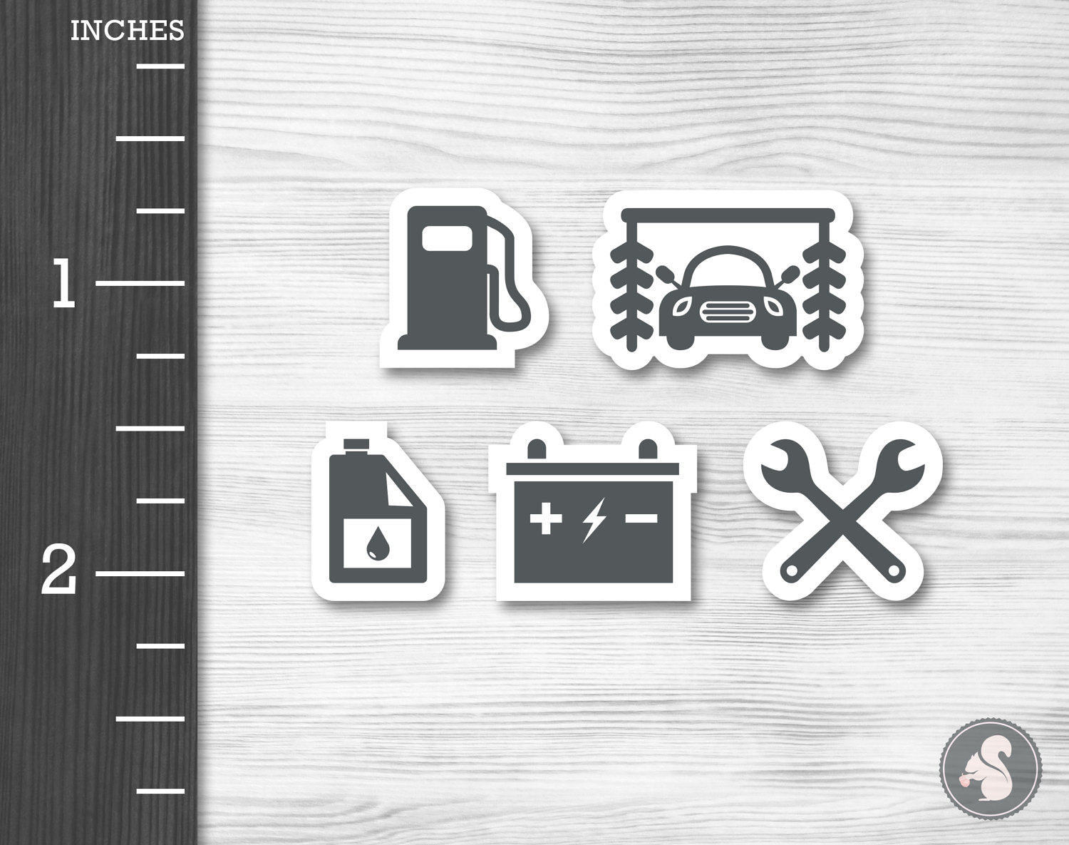 Vehicle Maintenance Planner Stickers | Car Care Journal - Etsy