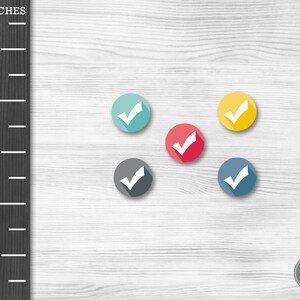 Check Mark Circle Planner Stickers | Erin Condren Monthly Planner ...