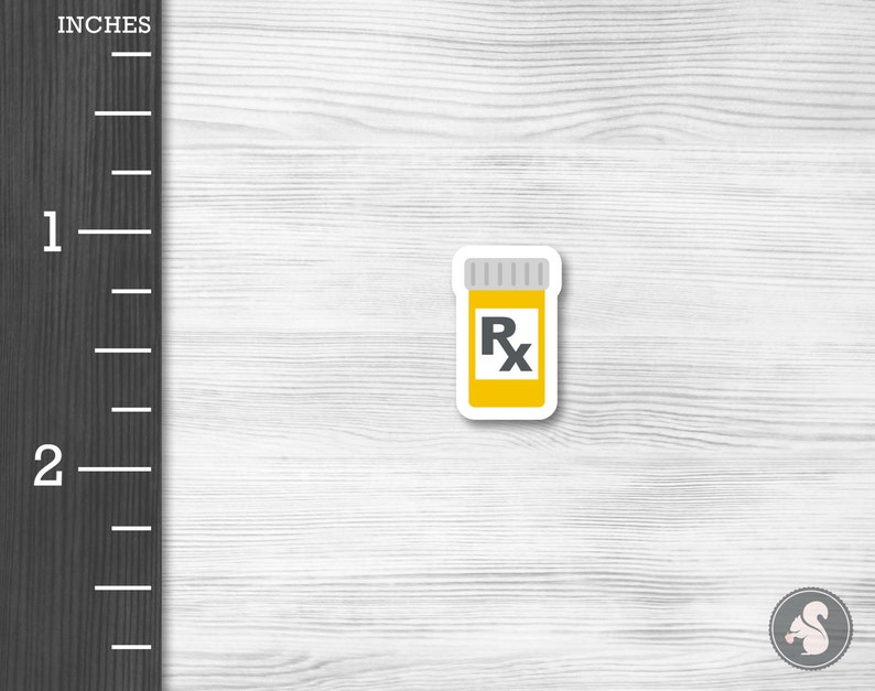 Prescription Reminder Planner Stickers Rx Meds Drugs Pill - Etsy