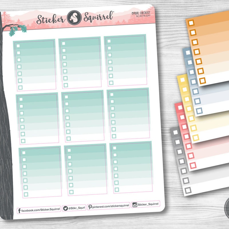 Planner Sticker - Etsy