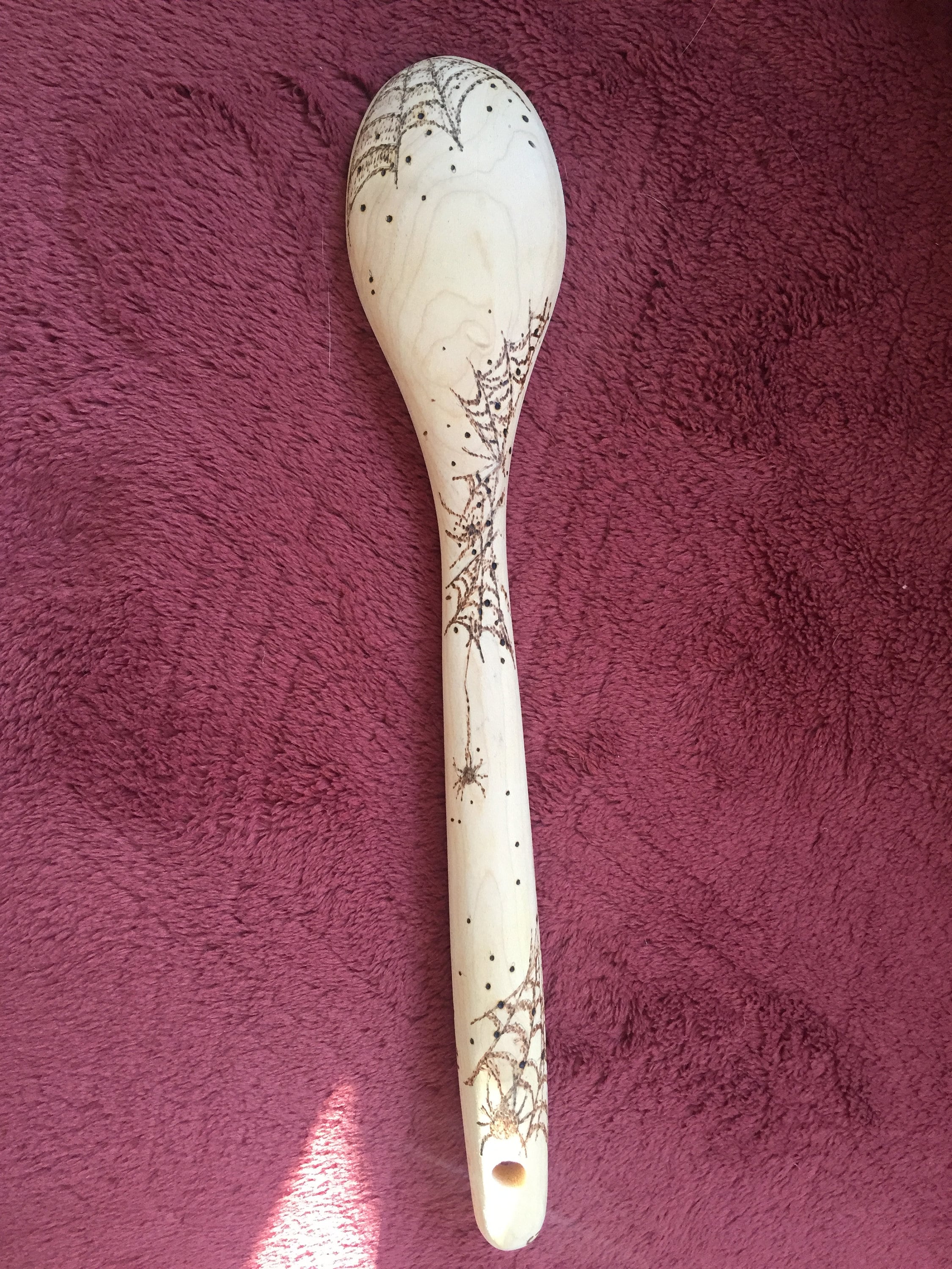 Wood Burned Witches Brew Magical Spoon ,handmade, Rustic, Kitchen ...